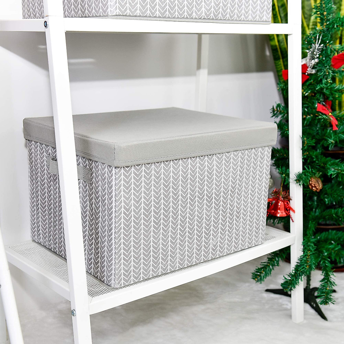 GRANNY SAYS Bundle of 3-Pack Storage Containers & 3-Pack Storage Cubes for Organizing