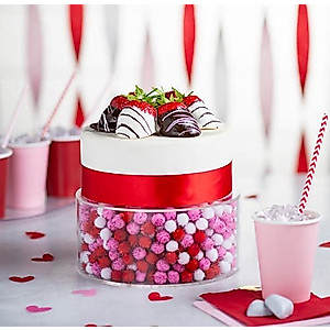 Fillable Cake Stand - 8 inch Diameter - Party Supplies Decor - 1 Piece