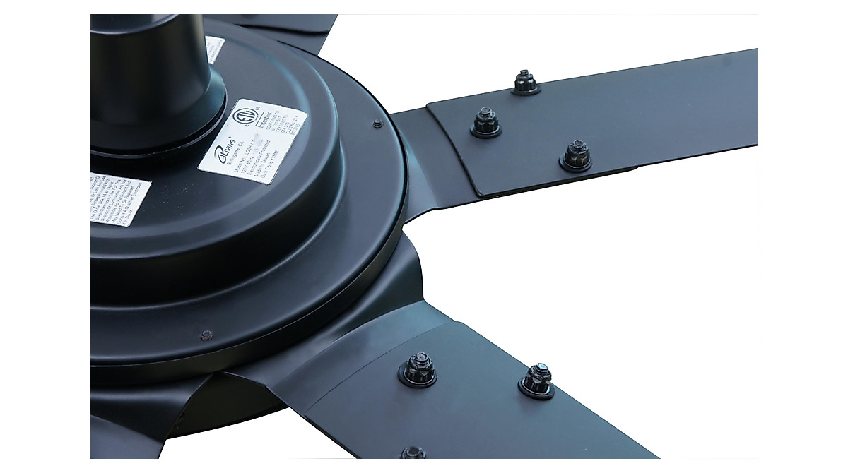 iLiving 120 Inch HVLS Ceiling Fan with 6 Blades & Remote Control