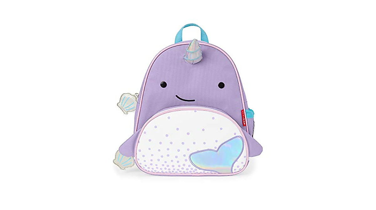 Skip Hop Toddler Backpack for Ages 3-4 - Fun Narwhal Design