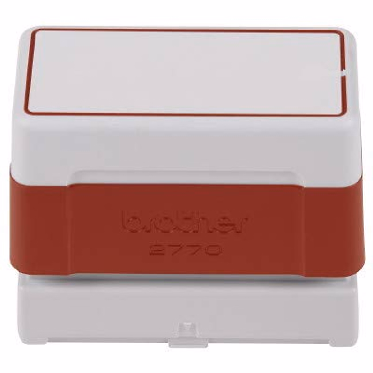 Genuine StampCreator PR2770R Red Rubber Stamps 1.04" x 2.75" (27 x 70 mm) for use in Brother SC2000 Stamp Creator - Box/6