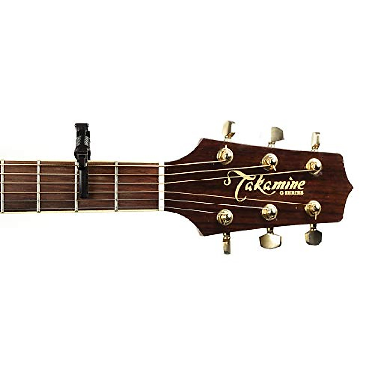 D'Addario Accessories Guitar Capo - NS Artist Dadgad - Simulates dadgad Tuning - Single Hand Use – Integrated Pick Holder and NS Micro Tuner Mounting Bracket - Black