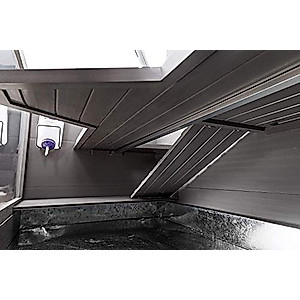 New Age Pet ECOFLEX Jumbo Park Avenue Indoor Rabbit Hutch in Nantucket Grey