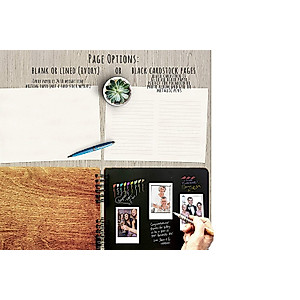 Quinceanera Guest Book Decorations Rustic Wooden Guestbook Engraved Personalized 15th Birthday Mis Quince Guests Sign in Party Favor