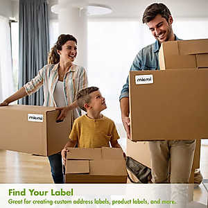 2" x 1" Direct Thermal Label Multipurpose Address Perforated & Compatible with Rollo, Zebra, & Other Label Printers (2"X1" 1300 Labels X 12Rolls)