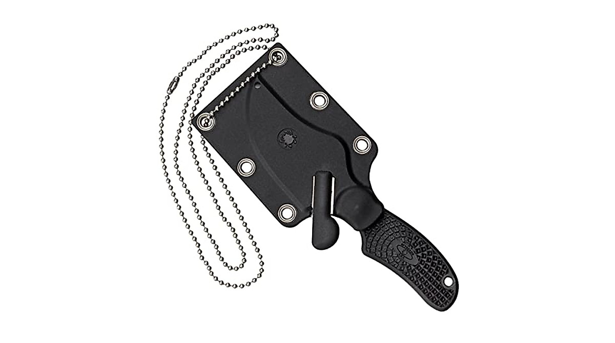 Spyderco Ark Salt Fixed Blade Knife - Corrosion-Resistant H-1 Steel