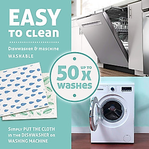 Swedish Dishcloths for Kitchen 10 Pack | Swedish Dishcloth | Swedish Dish Cloth | Reusable Paper Towels Washable | Sweedish Dish Rags | European Dish Cloth | Swedish Dish Clothes |