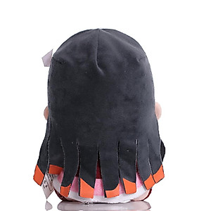 BGVEI Nezuko Plush Toy Anime Slayer Cartoon Soft Stuffed Animal Plushies Soft Doll Home Decor Pillow Birthday Gift for Kids - 8.2inch