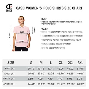 Golf Polo Shirts for Women Golf Shirts Athletic Polo Shirt Short Sleeve Work Shirts Casual Collared T-Shirts Dry Fit Shirts (Light Pink,M)