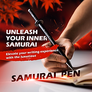 Mini Katana Samurai Sword Pen - Unique and Cool Anime Pen with Smooth Writing Experience - Perfect for Japanese Culture Enthusiasts and Katana Pen Lovers