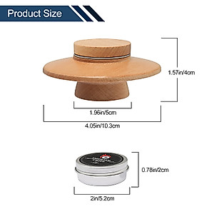 ANCHGPO Cocktail Smoker Kit Smoke Top with 8 Wood Chips for Bourbon/Cocktail Smoker lid, Bar Set, Old Fashioned Drink Smoker Kit Ideal Gift for Men, Dad,Husband(Without Torch)