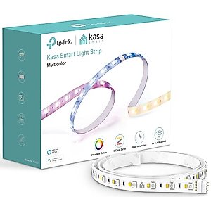 Kasa Smart Premium LED Light Strip KL430, 16 Color Zones RGBIC with Approx. 1400 lumen High Brightness, 6.6ft Wi-Fi Lights Work w/ Alexa & Google Home, PU Coating, 2 Yr Warranty