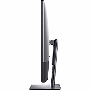 Dell U2720QM 27 Inch UltraSharp 4K UHD, IPS Ultra-Thin Bezel Monitor (HDMI, DisplayPort, USB-C), VESA Certified, Silver, Black