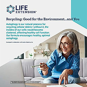 Life Extension GeoProtect Autophagy Renew – Encourages Cellular Housekeeping & Longevity – Vegetarian, Gluten-Free, Non-GMO – 30 Vegetarian Capsules