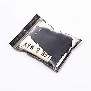 Miller & Max Canvas Tote Bag for Women, Men, 100% Cotton, Cat Cute Print, Durable Design with Inner Pocket, Black Handles, 12 oz Canvas Bag for Shopping, Training and Walk