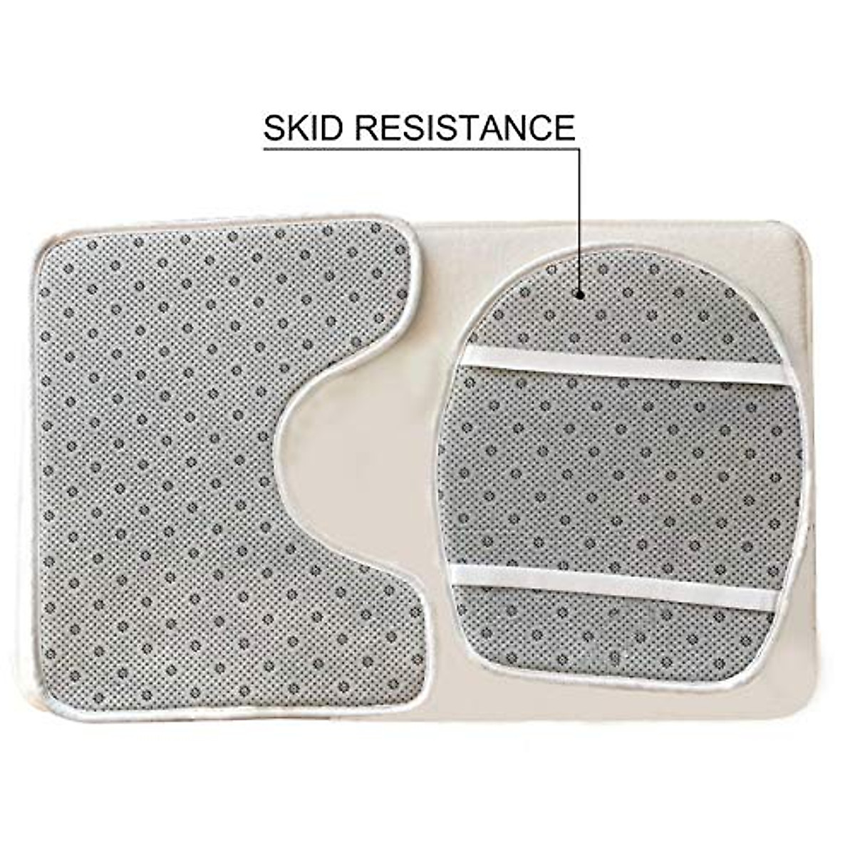 My Daily 3 Piece Bathroom Rug Set Ocean Aqua Blue Teal Old Wood Background Turquoise Non-Slip Contour Mat + Toilet Lid Cover + Bath Mat