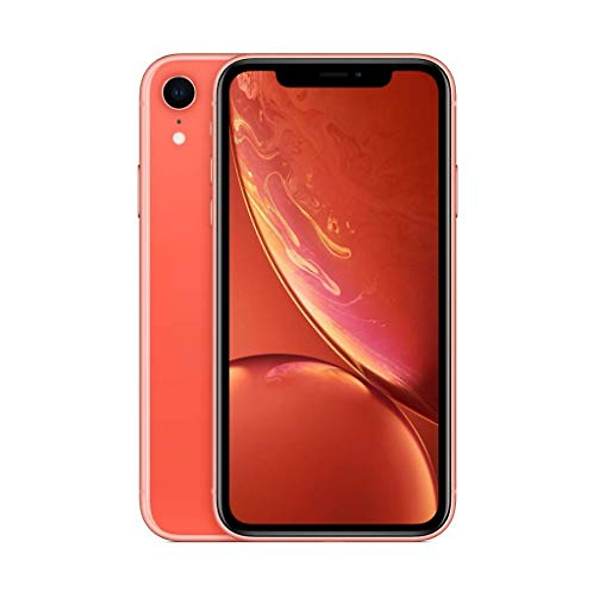 Apple iPhone XR, 64GB, Coral - Unlocked (Renewed)