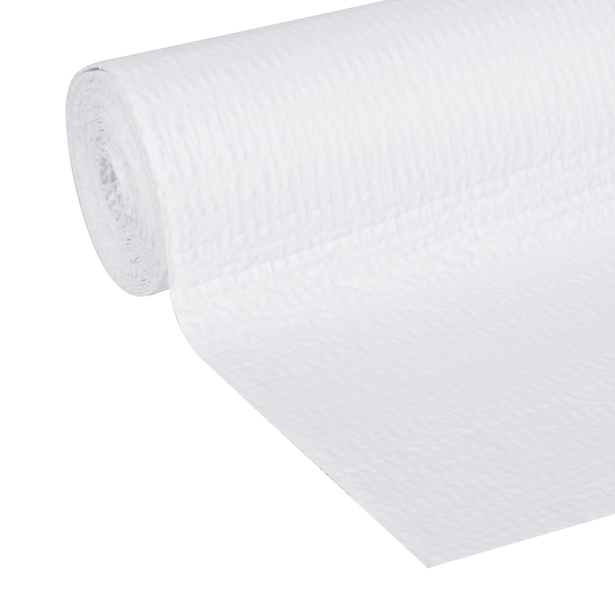 Duck Smooth Top Easy Liner Shelf Liner, 12 Inch x 10 Feet (6 Rolls), White