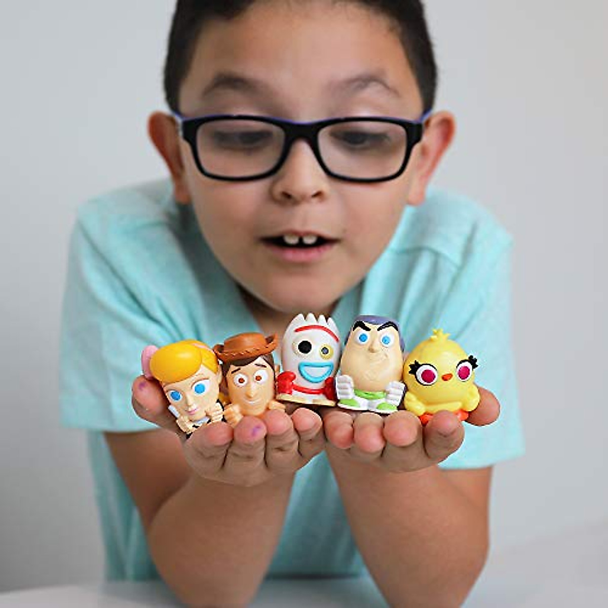 Basic Fun Official Mash'ems Super Sphere - Toy Story 4 Series 1 - Squishy Collectible Figures – 6 Pack - Amazon Exclusive