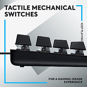 Logitech G413 SE Mechanical Gaming Keyboard and Logitech G502 HERO High Performance Gaming Mouse Bundle