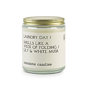 Anecdote Candles Glass Jar Candle - Laundry Day