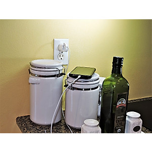 LOCK SOCKET Charger Lock (4-Pack) Save 50% - Never Lose Your Charger Again! Locks Charger to Outlet