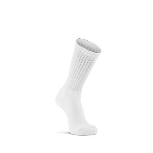 Fox River Mens Wick Dry Medium-weight Sport Crew Athletic-socks, White, Large US