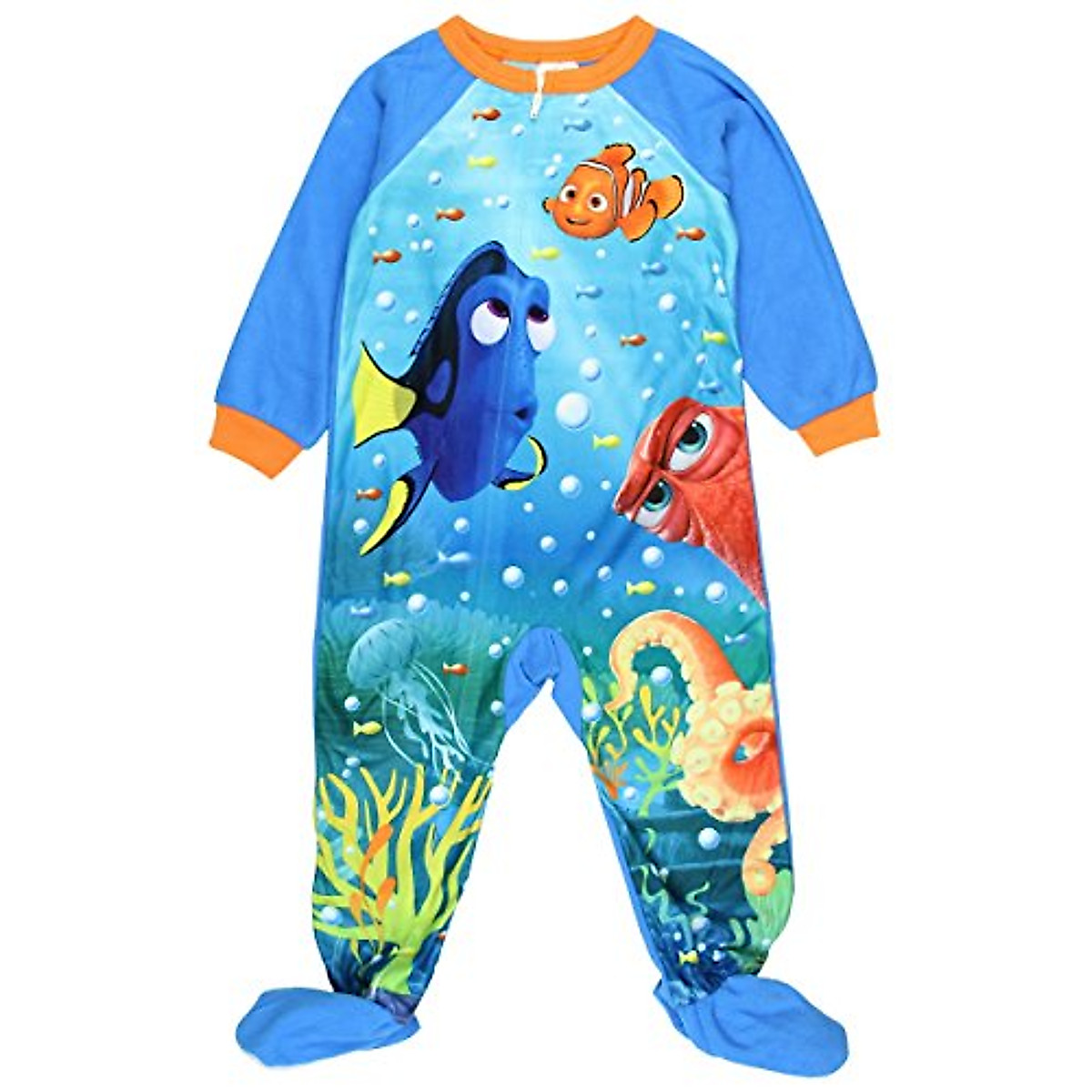 Disney Little Boys Finding Dory Nemo Blanket Sleeper (3T)