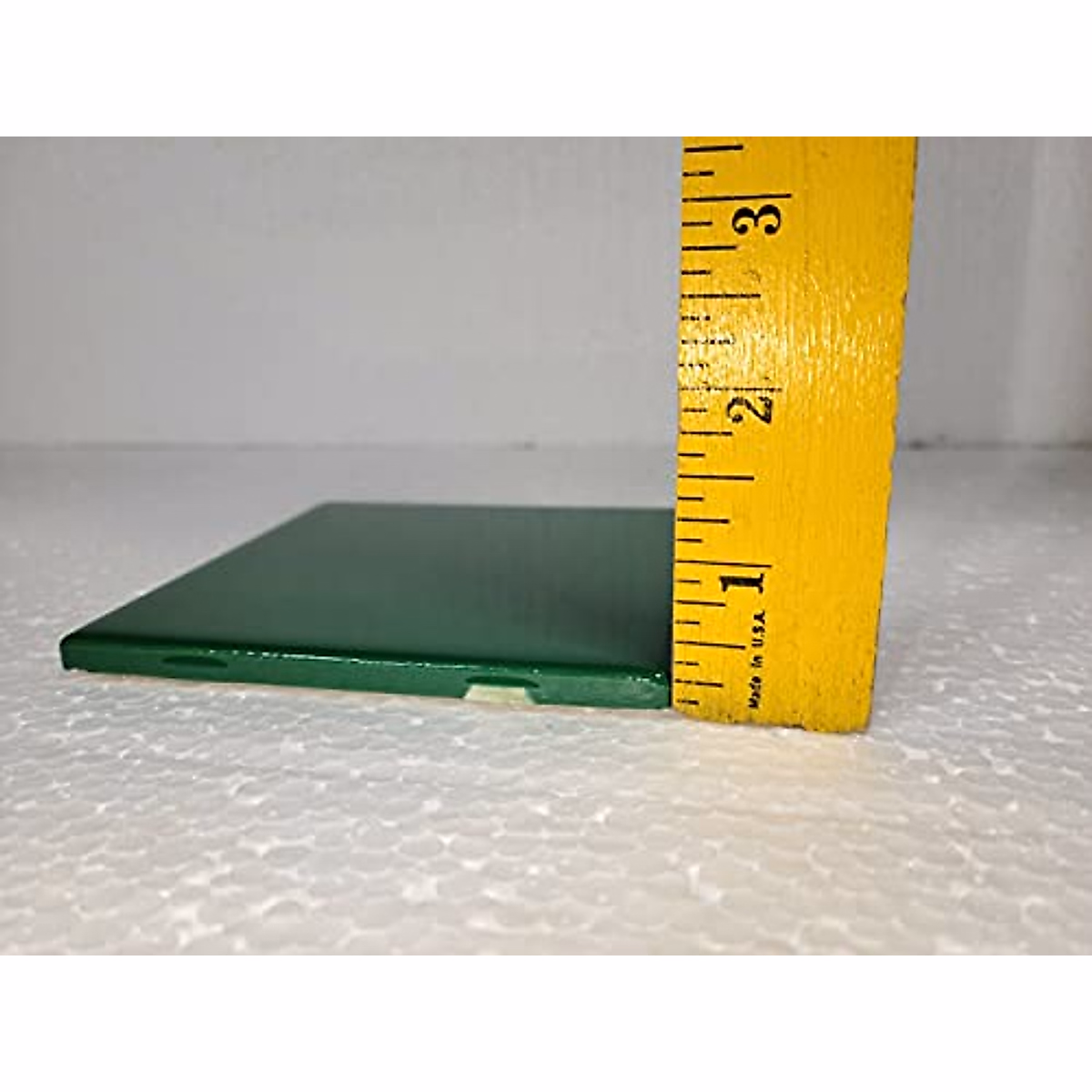 Green Emerald Ceramic Tile 4.25 in Subway Shower Bathroom Kitchen Backsplash Mosaic Subway Square 4x4 Daltile Color 0115 Box 10 Piece