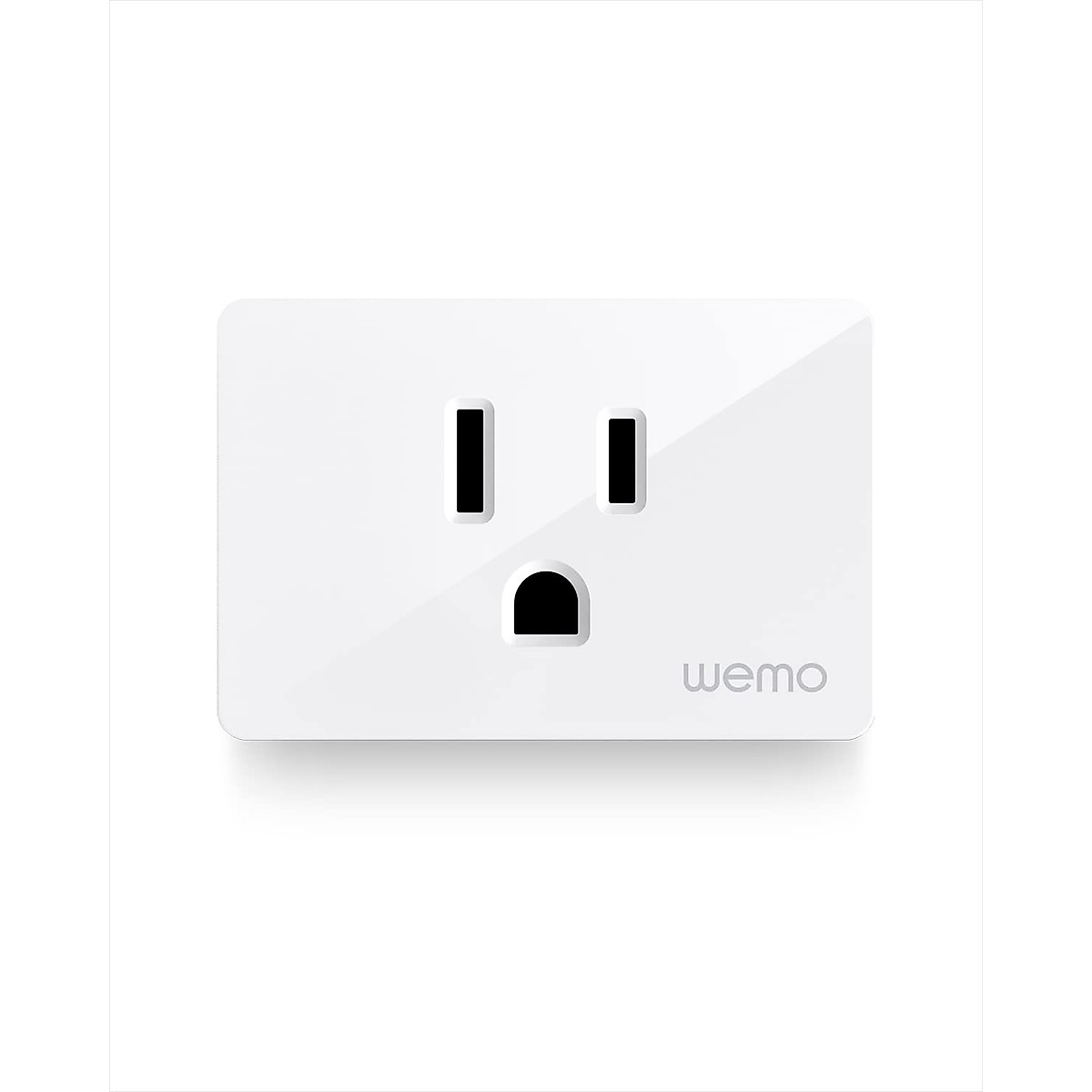Wemo Smart Plug (Simple Setup Smart Outlet for Smart Home, Control Lights and Devices Remotely Works w/Alexa, Google Assistant, Apple HomeKit)(Pack of 1)
