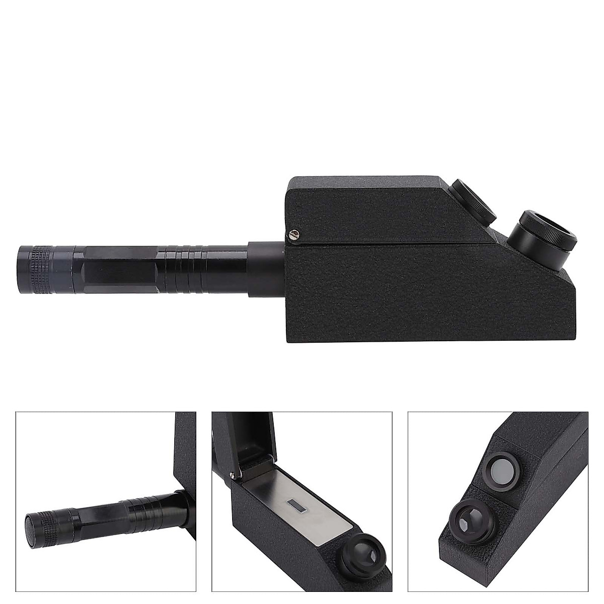 Hyuduo Other Garden Tools Portable Refractometer 1.30 to 1.81 Quick Identification High Accuracy Refractometer Kit for Jewelry Home Gardening