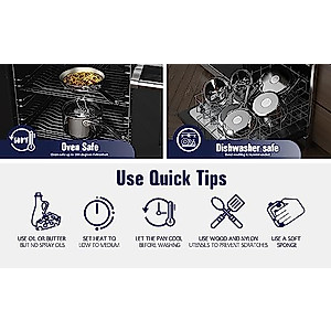 Cooks Standard 8-Quart Classic Stainless Steel Stockpot with Lid, 8-QT, Silver