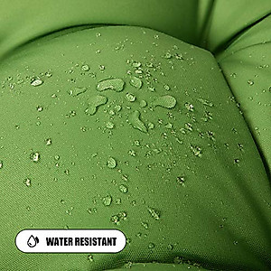 ARTPLAN Outdoor Cushions Patio Bench Settee All Weather Chair Cushions Loveseat Tufted Pillow of Wicker Patio Furniture 51x18x4