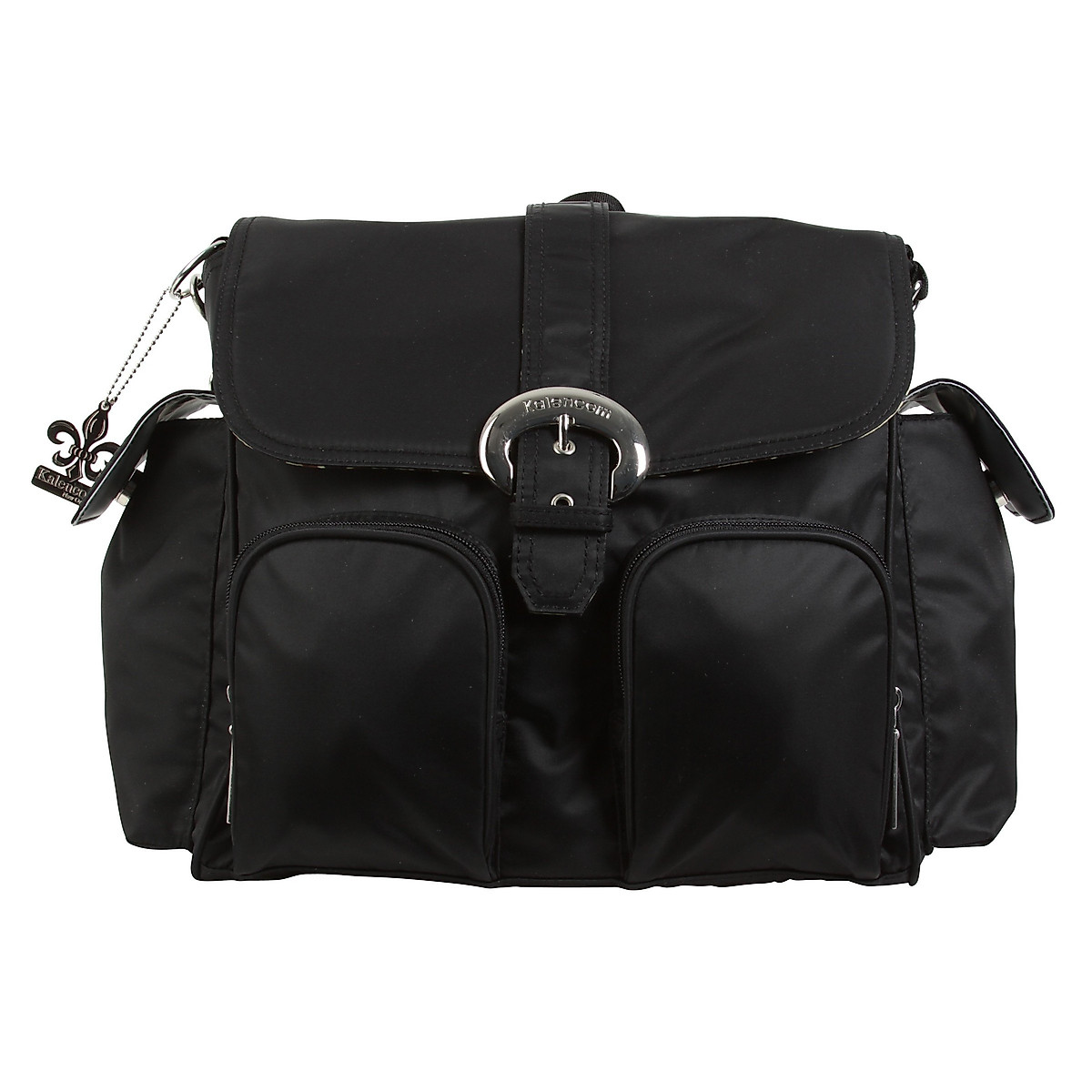 Kalencom Nylon Double Duty Diaper Bag, Black