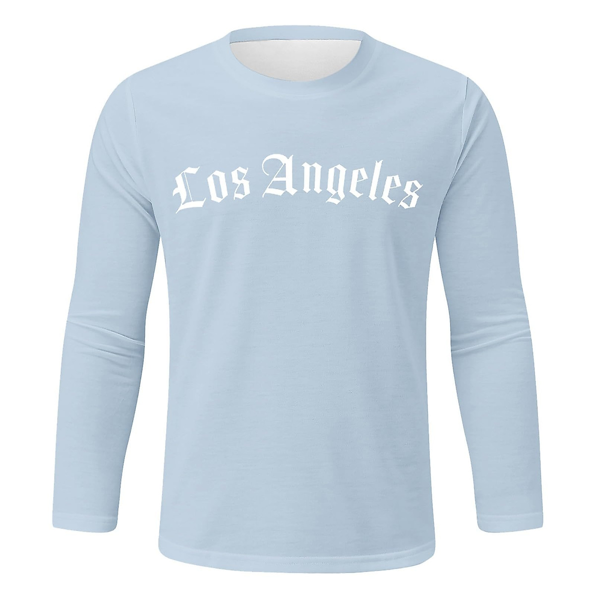 Mens T Shirts Summer Shirts for Men Printed O Neck Long Sleeve Lightweight Loose Fit Thermal Tees Stylish True Comfort Tops Mens Work Shirts