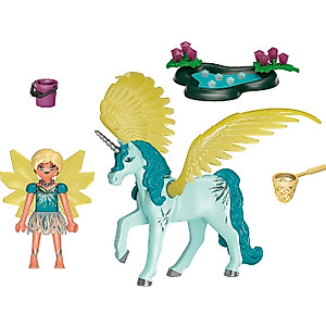 Playmobil Adventures of Ayuma Crystal Fairy with Unicorn