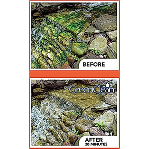 BioSafe Systems 3002-8 GreenClean Granular Algaecide String Algae Control for Koi Ponds, Fountains, Waterfalls, Water Features on Contact, 8 lbs, EPA Registered