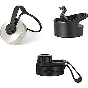 IRON °FLASK Sports Water Bottle - 32 Oz, 3 Lids (Spout Lid), Leak Proof, Vacuum Insulated Stainless Steel, Double Walled, Thermo Mug, Metal Canteen