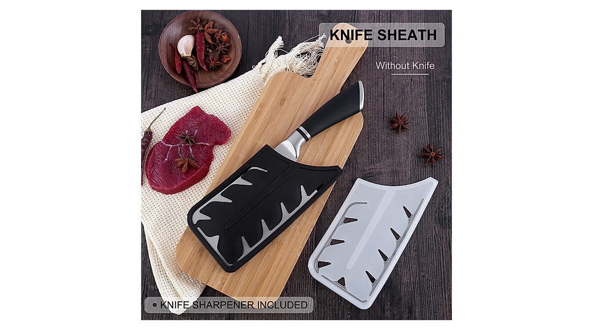 Durable 7-inch Knife Guard & Cleaver Sheath - Protect Blades