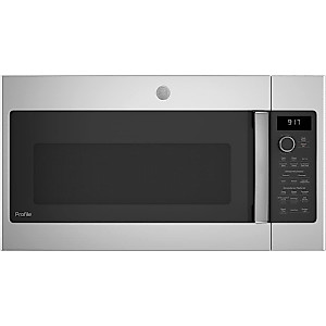 GE Profile™ 1.7 Cu. Ft. Convection Over-the-Range Microwave Oven