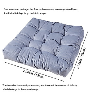 Big Hippo Adirondack Chair Cushion + Square Floor Cushion