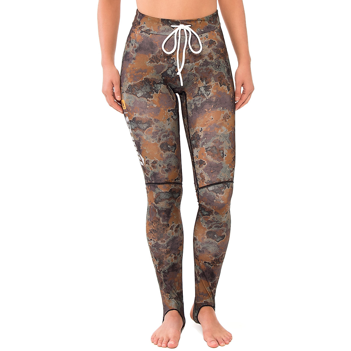 Mares Men's Instinct Rash Guard Pant, Camo Brown, Small