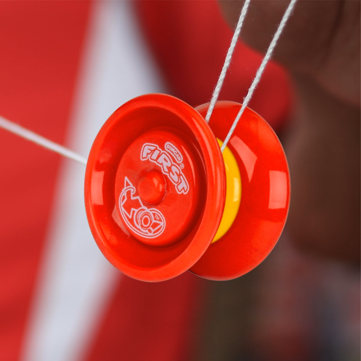 Duncan Toys First Yo! - Best Beginner Yo-Yo for Kids, Responsive Yo Yo, YoYo Toy - Purple/Yellow