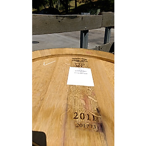 CUGHYS Used Wine Barrel Solid Oak from Napa Valley by Wine Barrel Creations9