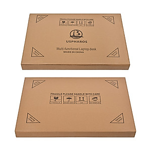 Laptop Bed Desk Table Tray Stand with Cup Holder/Drawer for Bed/Sofa/Couch/Study/Reading/Writing On Low Sitting Floor Large Portable Foldable Lap Desk Bed Trays for Eating and laptops(blackwalnut)