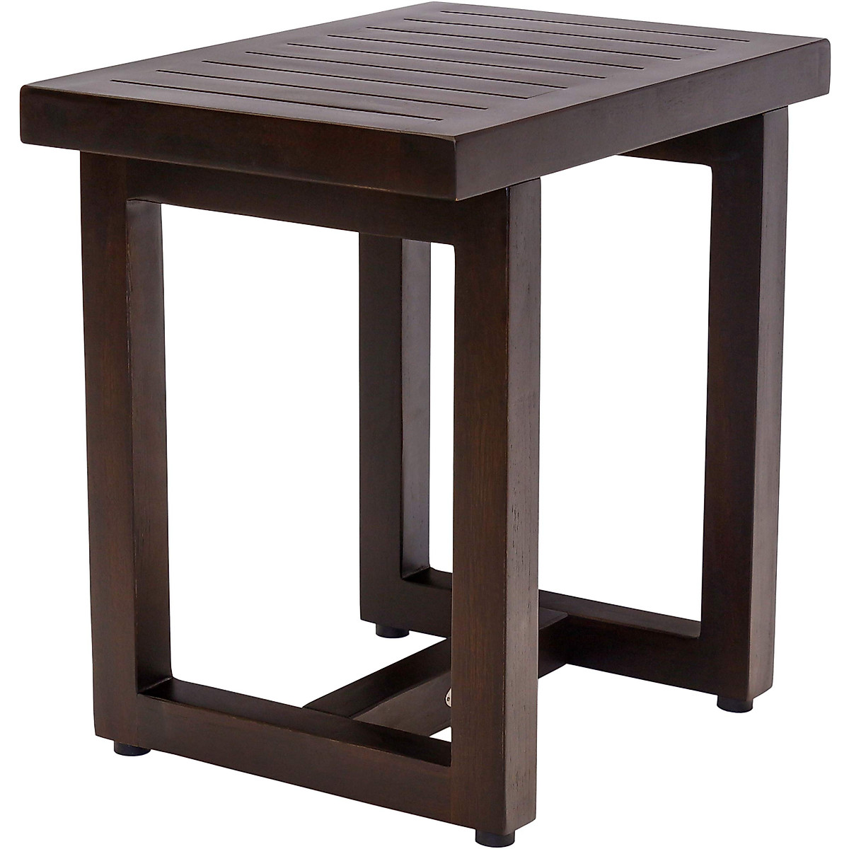 AquaTeak 18" Spa Mocha Teak Shower Bench