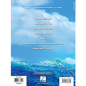 Moana Songbook for Ukulele