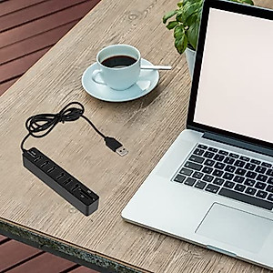OSALADI USB s Hubs Computer USB Hub Practical Expansion Transfer Adapter Laptop Data USB Hub USB Hubs USB A Hub USB Hub