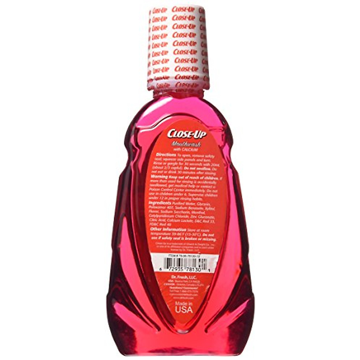 Close-Up Mouthwash Alcohol Free 16oz (2 pack)