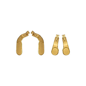 E-MODS GAMING 12 in 1 - Metal Mod 6 Swap Thumbsticks Joysticks, 4 Paddles & 2 Dpads with Open Tool for Xbox One Elite Controller (Gold)
